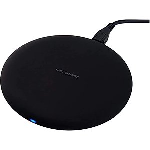 UrbanX OptiPad Fast Wireless Charger Pad for Motorola Droid Turbo 2 / ThinkPhone/Defy 2 / Edge+ 5G UW (2022) / X30 Pro/Edge 30 Pro/Edge (2022) / Edge 30 Ultra / 10W Fast-Charging Soft Touch Top