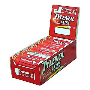 Tylenol Sleeve Caplets 10's (Pack of 12)