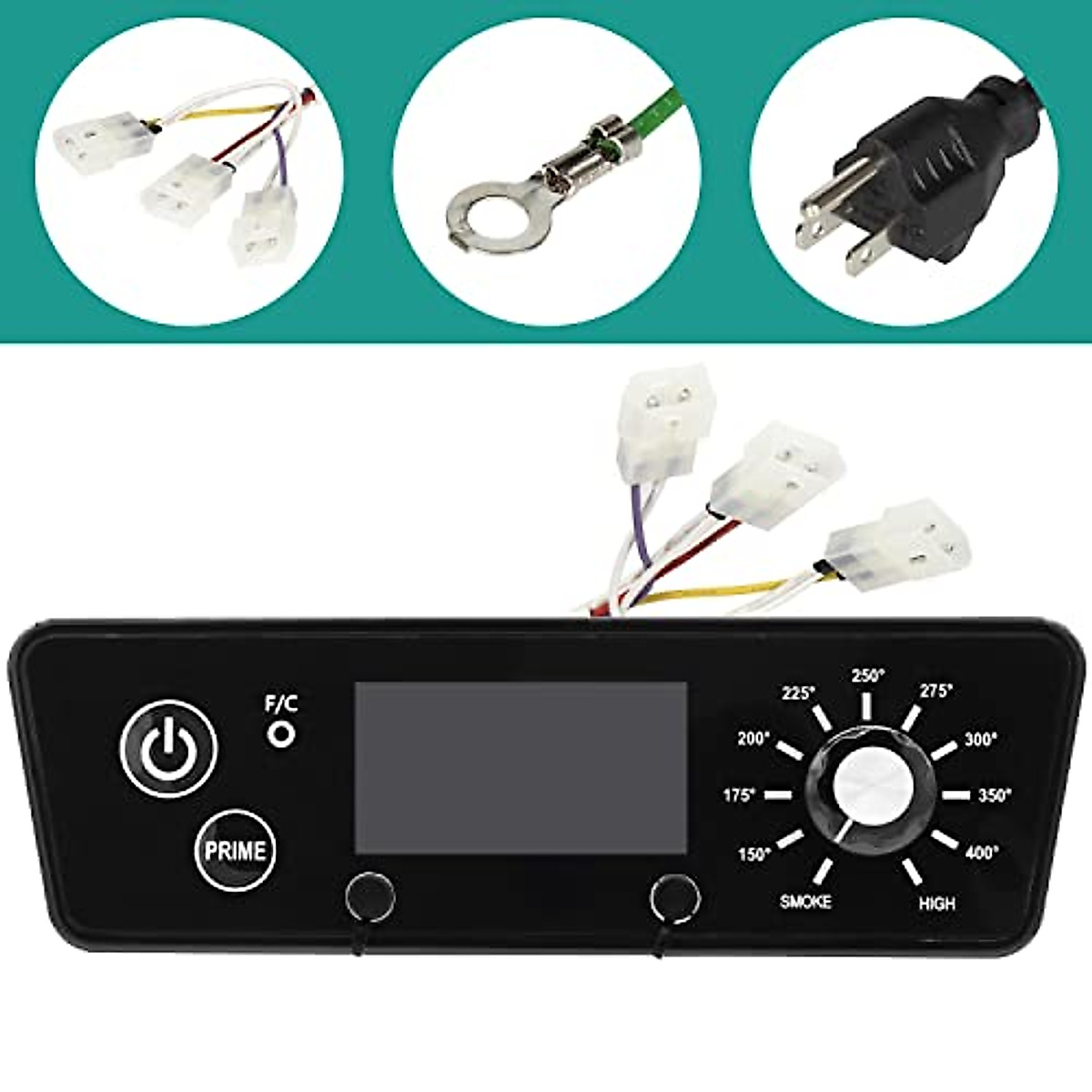 Digital Thermostat Controller Board Kit W/LCD Display for Pit BOSS 3 Series Vertical Pellet Smoker