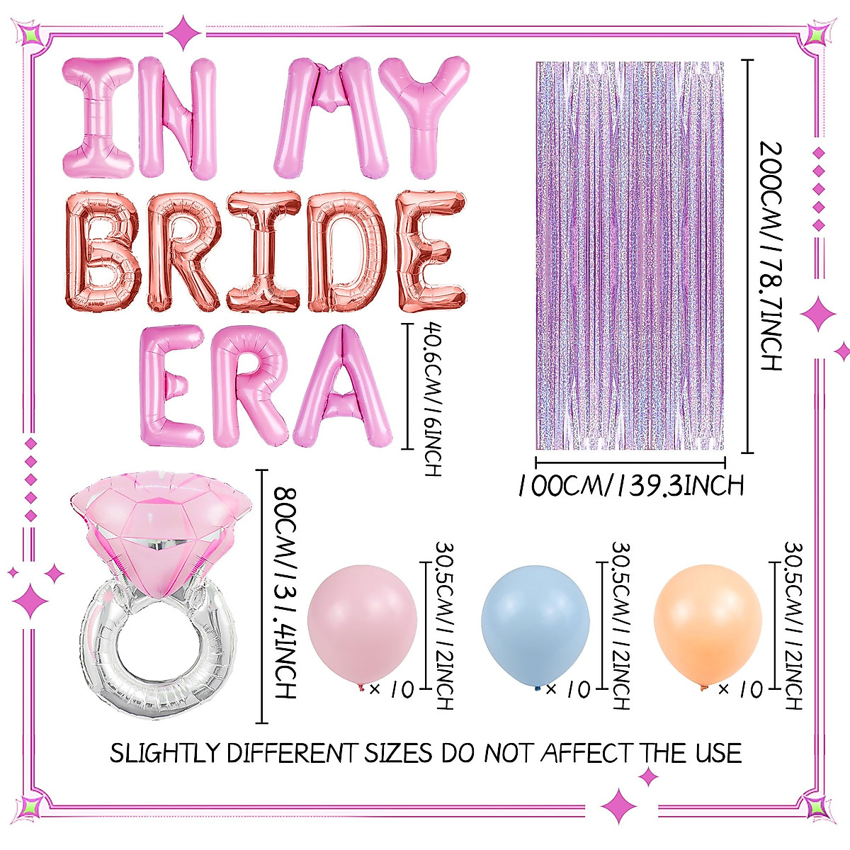 JeVenis In My Bride Era Banner In My Bride Era Decoration Bachelorette Party Decorations Bridal Shower Decorations Bachelorette Party Favors