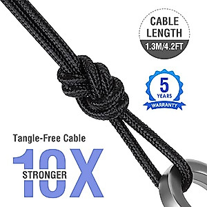 LUDOS Clamor 2 Pro Wired Earbuds with Microphone, in Ear Headphones Wired - Earbuds Wired with Microphone, Noise Isolating Ear Buds Wired, 3.5mm Memory Foam Wired Earphones for iPhone Computer, Laptop