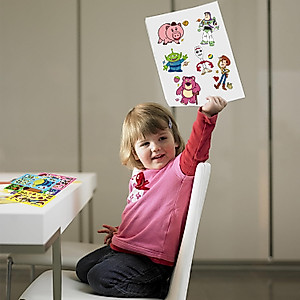 Toy Inspired Make a face Stickers,Make You Own Stickers DIY Cartoon Stickers for Party Decoration Party Supplies Birthday Gift Laptop Luggage Notebook Stickers(24 PCS)