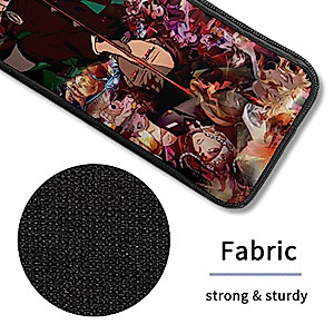 QIDOZVIY Anime Pencil Case Multifunction Stationary Bag with Zipper Durable Pencil Pouch Large Capacity Pen Bag for Men Women Teen Boy Girl