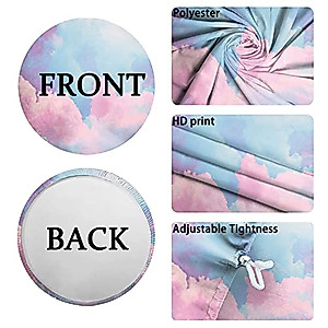 Leyiyi 6.5x6.5ft Happy 50th Birthday Round Backdrop Royal Blue Curtain Drapes Luxury Golden King Crown Photography Background Prince Men Fifty Birthday Party Decor Banner Photo Booth Props