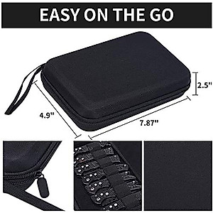 Knife Display Case, Folding Knife Holder, Knife Storage Organizer, Large Pocket Knife Storage Case, Oxford Small Knife Roll Pouch Carrier Bag for Survival Tactical Outdoor EDC Mini Knife