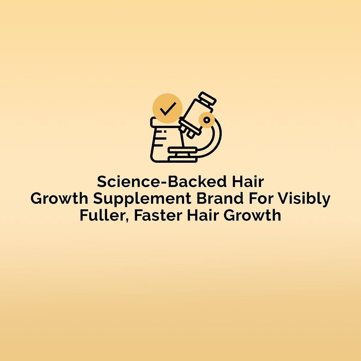 Ultrax Labs Hair Growth Supplements with Solubilized Keratin for Visibly Thicker and Stronger Hair, 23 Hair Vitamins, Science Backed Hair Growth Product - 1 Month Supply