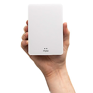 Mysa Smart Thermostat for Electric in-Floor Heating | High Line Voltage Heating, Class A GFCI Temperature Sensor, Works with Smart Assistants, Control Remotely with Phone/Tablet, Quick & Easy Install