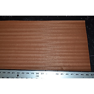 Sapele Raw Wood Veneer Sheet 11.5 x 46 inches 1/42nd