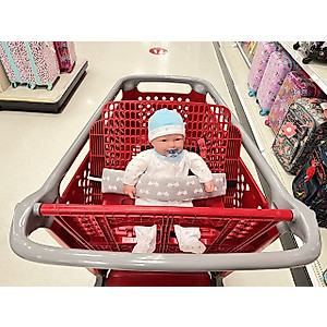 Multifunctional Highchair Strap for Infants&Toddler Grocery Cart Straps Baby high Chair Harness(Elephants Love)