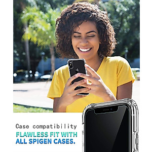 AEDILYS iPhone Xs Max Case,[Airbag Series] with [2 x Tempered Glass Screen Protector] [Military Grade]|15Ft. Drop Tested [Scratch-Resistant]|Wireless Charging | for Apple iPhone Xs Max 5.5 Inc- Clear