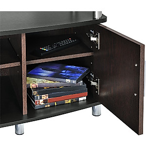 Ameriwood Home Carson TV Stand for TVs up to 50", Cherry