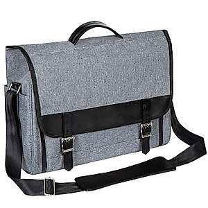 Jillmo Travel Bartender Bag, 16 inch Portable Cocktail Shaker Set Bag-Grey (Bag Only)