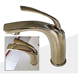ZHANGYUEFEIFZ Bathroom Sink Faucet Sink Faucet Bathroom Basin Faucet Solid Brass Sink Faucet Hot and Cold Single Lever Countertop Toilet Faucet (Color : Style 22)