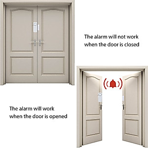 Door Window Alarm, 90DB Door Alarms for Kids Safety, Door Window Burglar Alarm-Window Pool Alarms for Home (15 Pack)