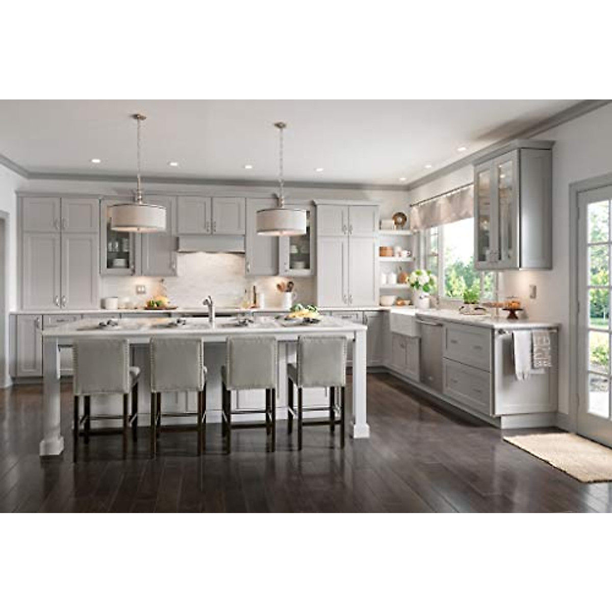 Moen Y2618BN Banbury Brushed Nickel Towel Bar, 18 Inch