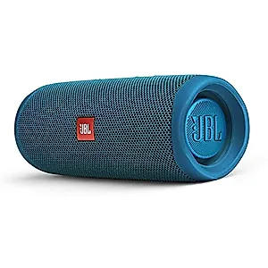 JBL FLIP 5 Waterproof Portable Bluetooth Speaker - Eco Blue (Renewed)