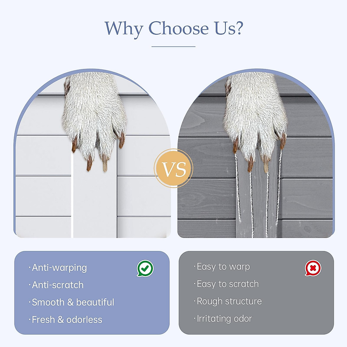 ROYMELO 48x84 Inch White Sliding Barn Door Slab and 8ft Hardware Kit Included, MDF Wood Panel Covered with Water-Proof Scratch-Proof PVC Surface, Easy to Clean, Simple DIY Assembly