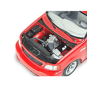 Revell 85-4499 Fast & Furious Brian's Ford SVT Lightning Model Car Kit 1:25 Scale 118-Piece Skill Level 4 Plastic Model Building Kit, Red