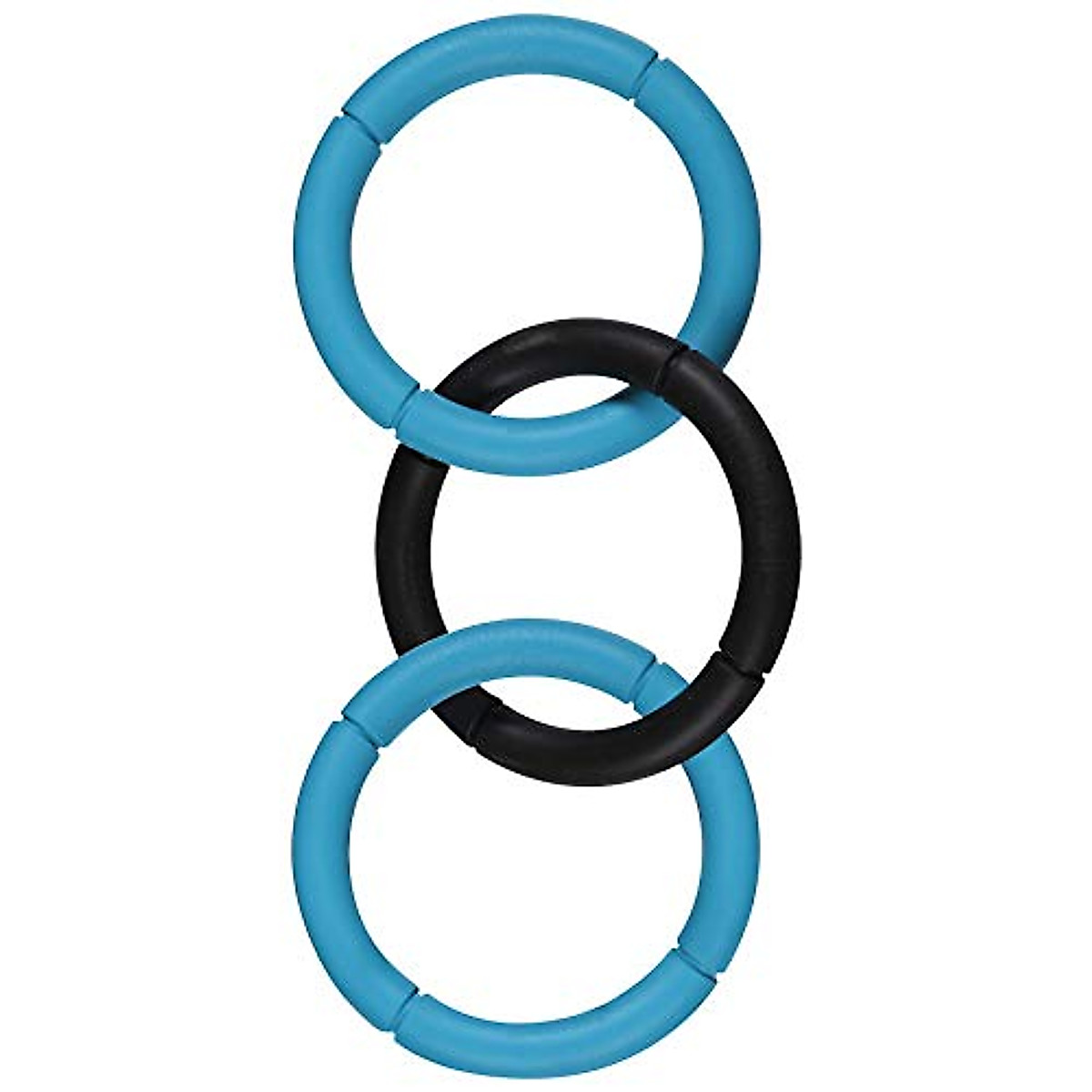 JW Pet Durable Dog Toys - Interactive Rubber Tug & Chew Toy For Dogs Large