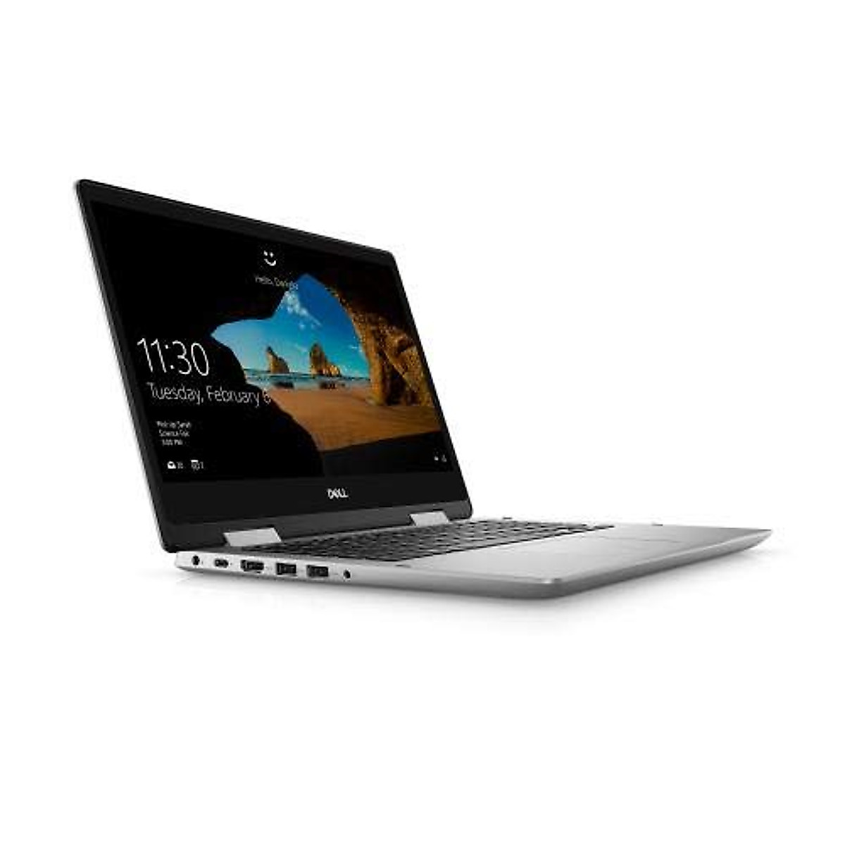 Dell Inspiron 14" 2-in-1 Touchscreen Laptop Intel Core i5-10210U 8GB RAM 256GB SSD - 10th Gen i5-10210U Quad-core - Intel UHD Graphics - in-Plane Switching Technology - Waves MaxxAudio Pro Speake