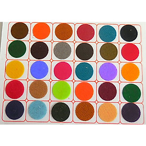 720 X Count Bindi dots Multi size multicolor Bindi Round Bindi Polka dots daily use bindi stickers (Multicolored)