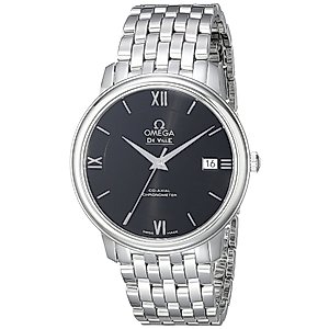 Omega Men's 42410372001001 Analog Display Swiss Automatic Silver Watch