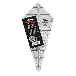 Creative Grids Starburst 30 Degree Triangle Quilt 9-1/2in Ruler - CGRISE30