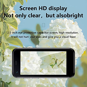 Mini Smartphone Soyes XS13 2.5Inch Touch Screen 1GB RAM 8GB ROM Android 6.0 3G WCDMA Camera GPS WiFi Bluetooth Student Pocket WiFi Mobile Phone Unlocked Cellphone (Black)