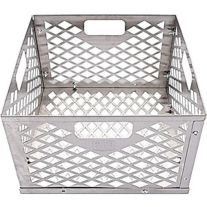 Oklahoma Joe's 5279338P04 Stainless Steel Offset Smoker Charcoal Firebox Basket, Silver