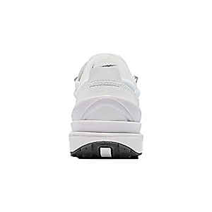 Nike Womens Waffle One Leather Textile White White Black Trainers 8 US