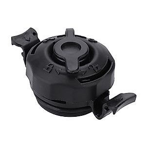 4.28 cm Inflatable Plug Replacement, Bed Air Valve Air Valve for Intex 3 in 1 Air Valve Secure Seal Cap for Intex Inflatable Airbed Mattress Black Diameter