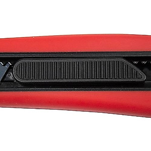 ALLWAY SK9B 9mm Pro Soft-Grip Snap-Off Knife with Auto-Lock and 1 Premium Blackened Steel Blade