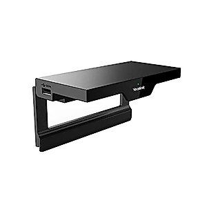 Yealink RoomCast 4-Screen Sharing Wireless Presentation System HDMI Transmitter and Receiver 4K Plug & Play, Miracast Airplay Google Cast WPP30 4-Way Collaboration with Yealink A20 A30, no App Needed