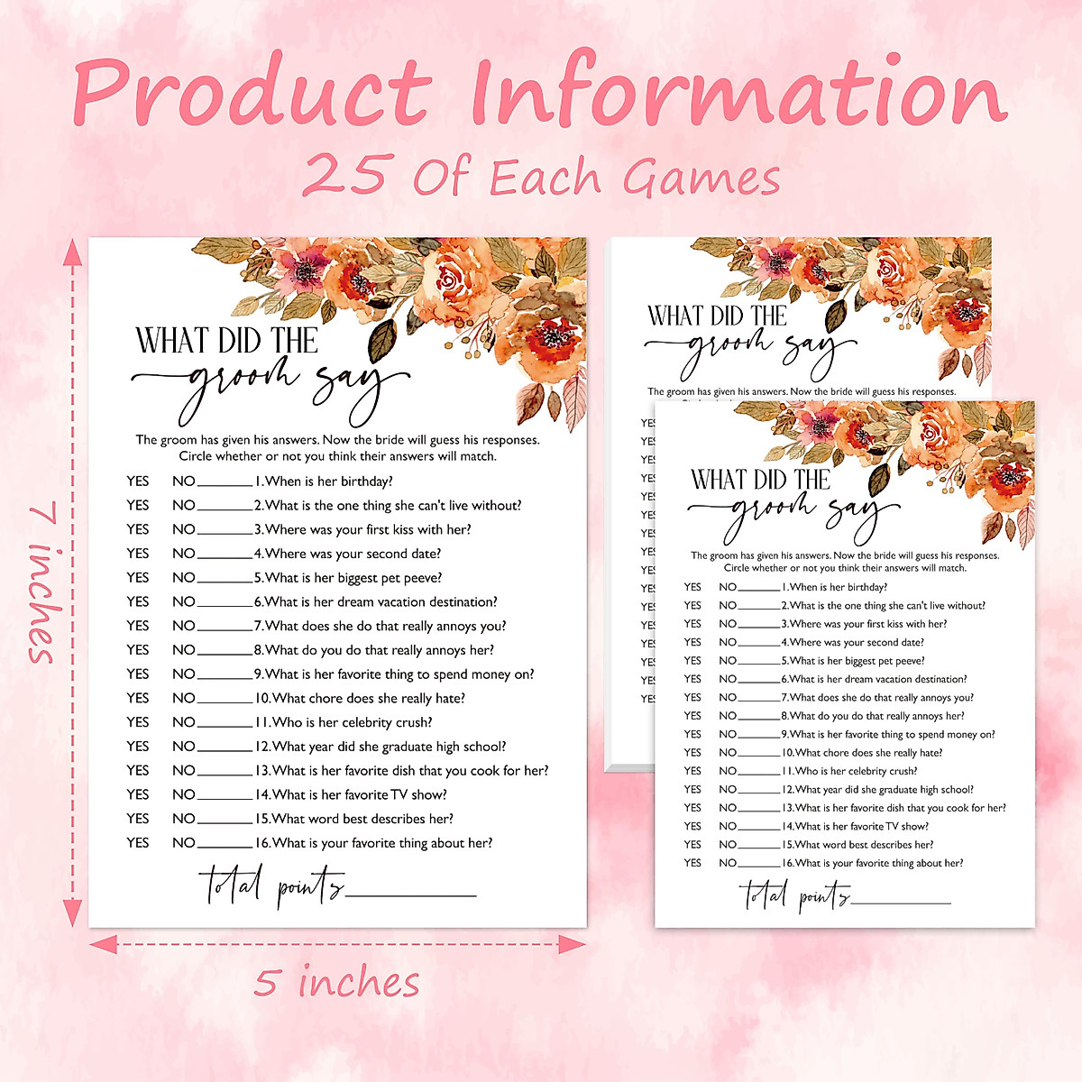 Bridal Shower Games, Wedding Games, Fall Festival Games Cards, Engagement Party Favors, Bachelorette Party Games, Minimalist Wedding Party Games, Fall Party Supplies, Grateful Games-07