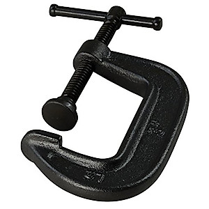 BESSEY 540-3 Ductile Alloy C-Clamp, 3 In. x 1 7/8 In. Throat Depth & 1,800 lb Clamping Force