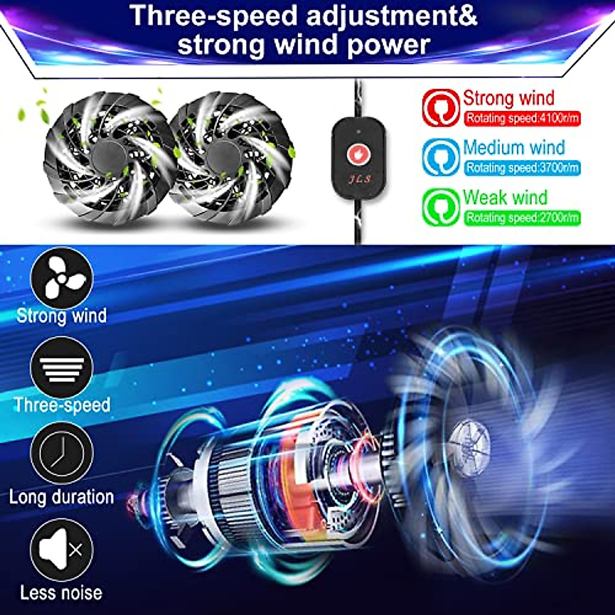 Air Conditioned Jacket With Fans - Cooling Vest For Men Women With 3 Speed Adjustable Cool Clothes For Hot Weather Work (3X-Large)