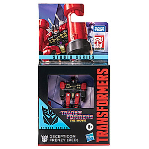 Transformers Toys Studio Series The The Movie Decepticon Frenzy (Red) Toy, 3.5-inch, Action Figures for Boys and Girls Ages 8 and Up
