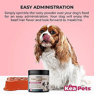 Kea Pets Doggie Condiments Joint & Mobility Support Natural Dog Supplement for Healthy Joints, Mobility, and Flexibility in Dogs