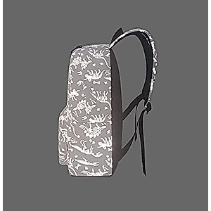 Acmebon Cool Fluorescent School Backpack for Girl and Boy Roomy Reflective Daypack White