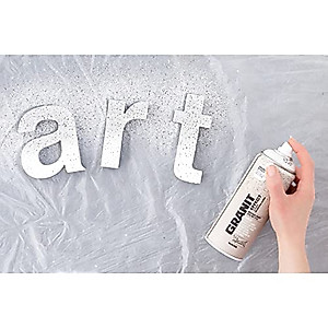 Montana Cans GRANIT EFFECT Spray Paint, 400ml, Light Grey, 13.5 Fl Oz (Pack of 1)