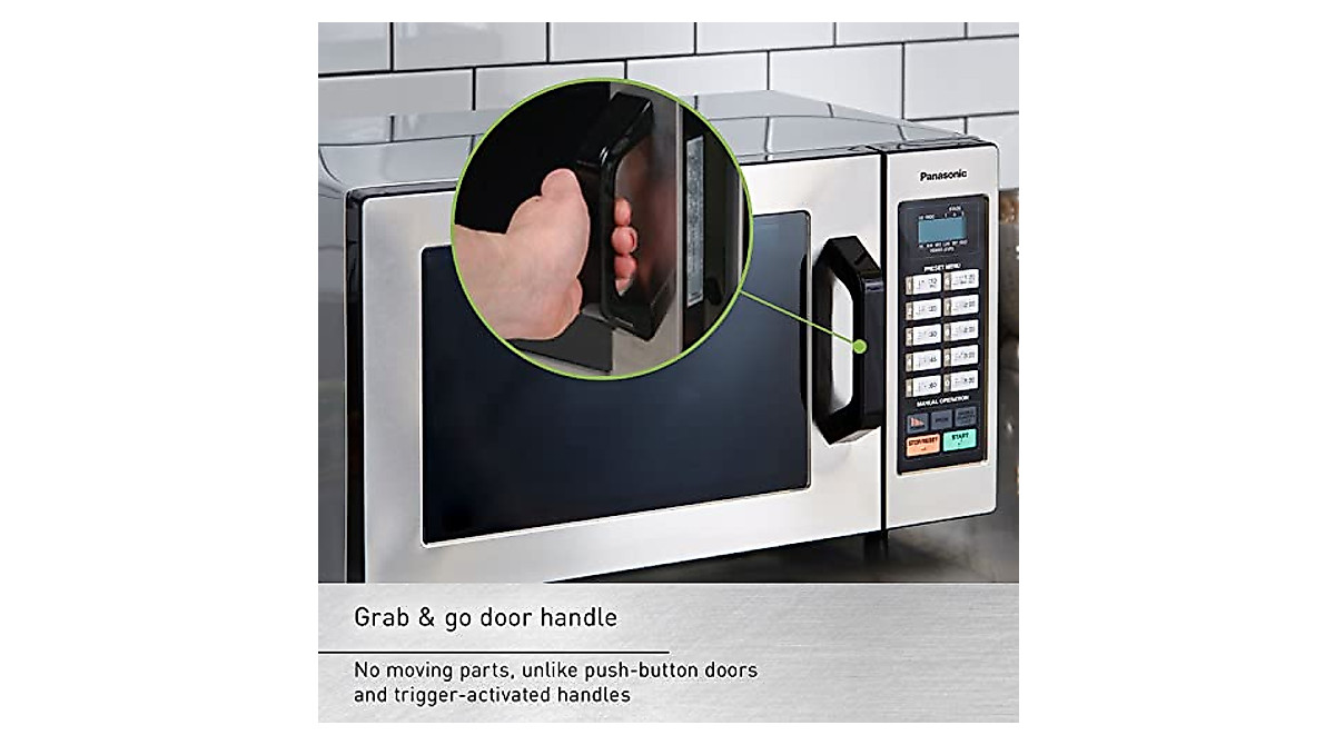 Panasonic 1000W Commercial Microwave - Touch Screen & Space Saver