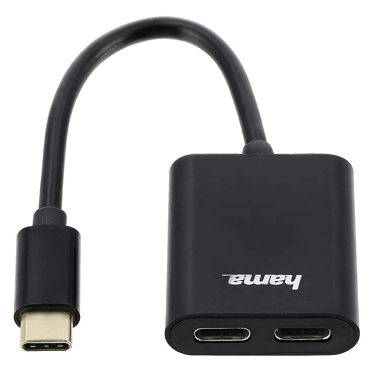 Hama | 2-in-1 USB-C Audio and Charging Adapter, Adapter for 3.5 mm Audio Jack, 00135749