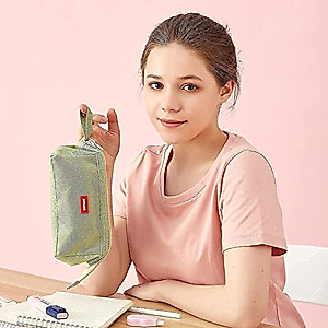 CICIMELON Pencil Case Pen Pouch Bag Big Capacity for School Office Teen Girl Boy Women Men