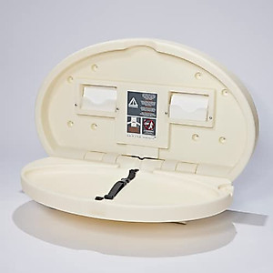 Hospeco 67015 White 13-Inch by 18-Inch Baby Table Liner (Case of 500)