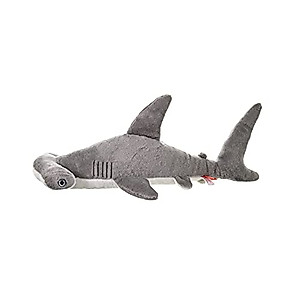 Wild Republic Hammerhead Shark Plush, Stuffed Animal, Plush Toy, Gifts for Kids, Cuddlekins 20", Multi
