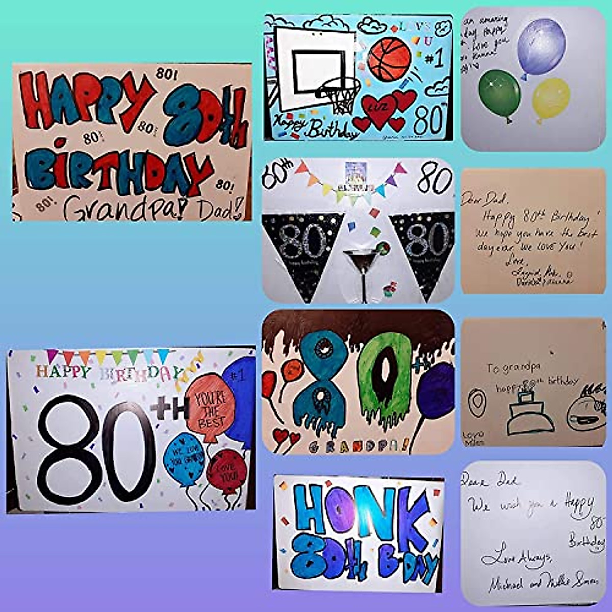 Blank Yard Signs with Stakes 3 Pack, 12x18" White Corrugated Plastic Lawn Sign for Outdoor Garage Sales, Parties, Businesses, Clinics, Real Estate, Construction, Political, Graduations, Birthday Decor