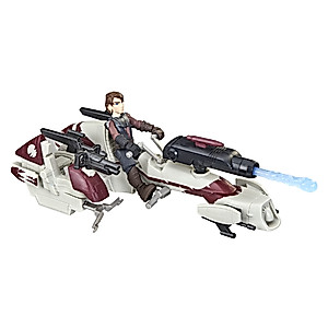 STAR WARS Mission Fleet Expedition Class Anakin Skywalker BARC Speeder Strike 2.5-Inch-Scale Figure and Vehicle for Kids Ages 4 and Up