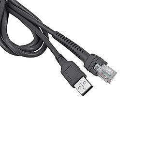 CJP-Geek 6.6ft USB Cable Cord Plug Wire Compatible with Symbol DS6878 DS9808 DS6708 Handheld Scanner