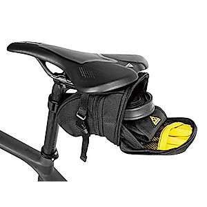 Topeak TC2261B Aero Wedge Pack with Strap Mount for Bicycle, Medium