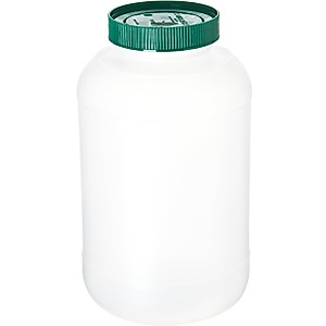 Carlisle FoodService Products Stor N' Pour Plastic Replacement Color Caps, Backup Container, Bar Supplies with Break Resistant for Bar, 1 Gallon, Assorted, (Pack of 6)